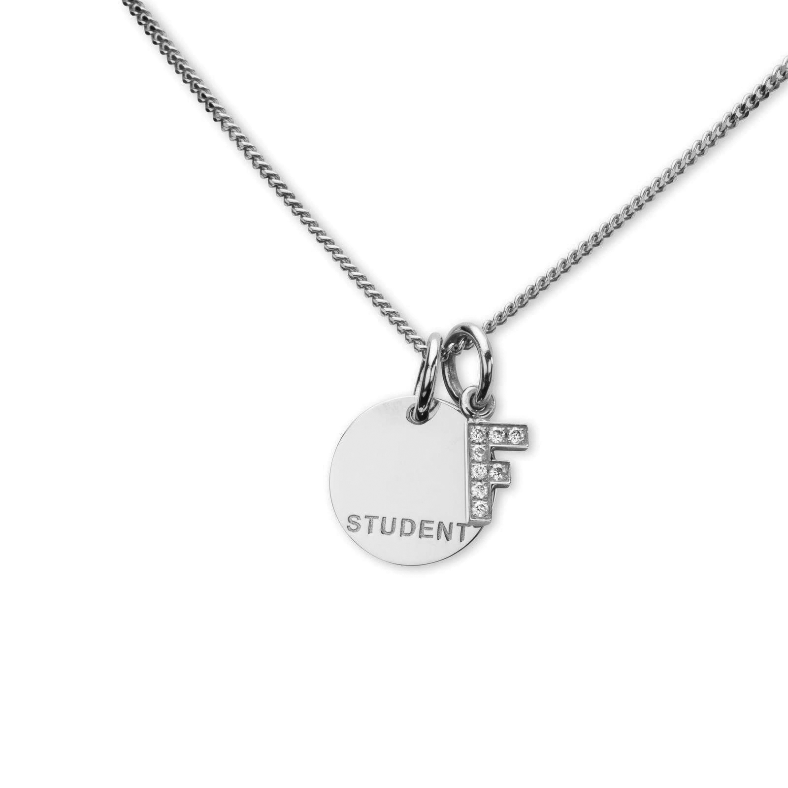 Nyhet! Bokstavsberlocker i silver med diamanter – Smycken-design