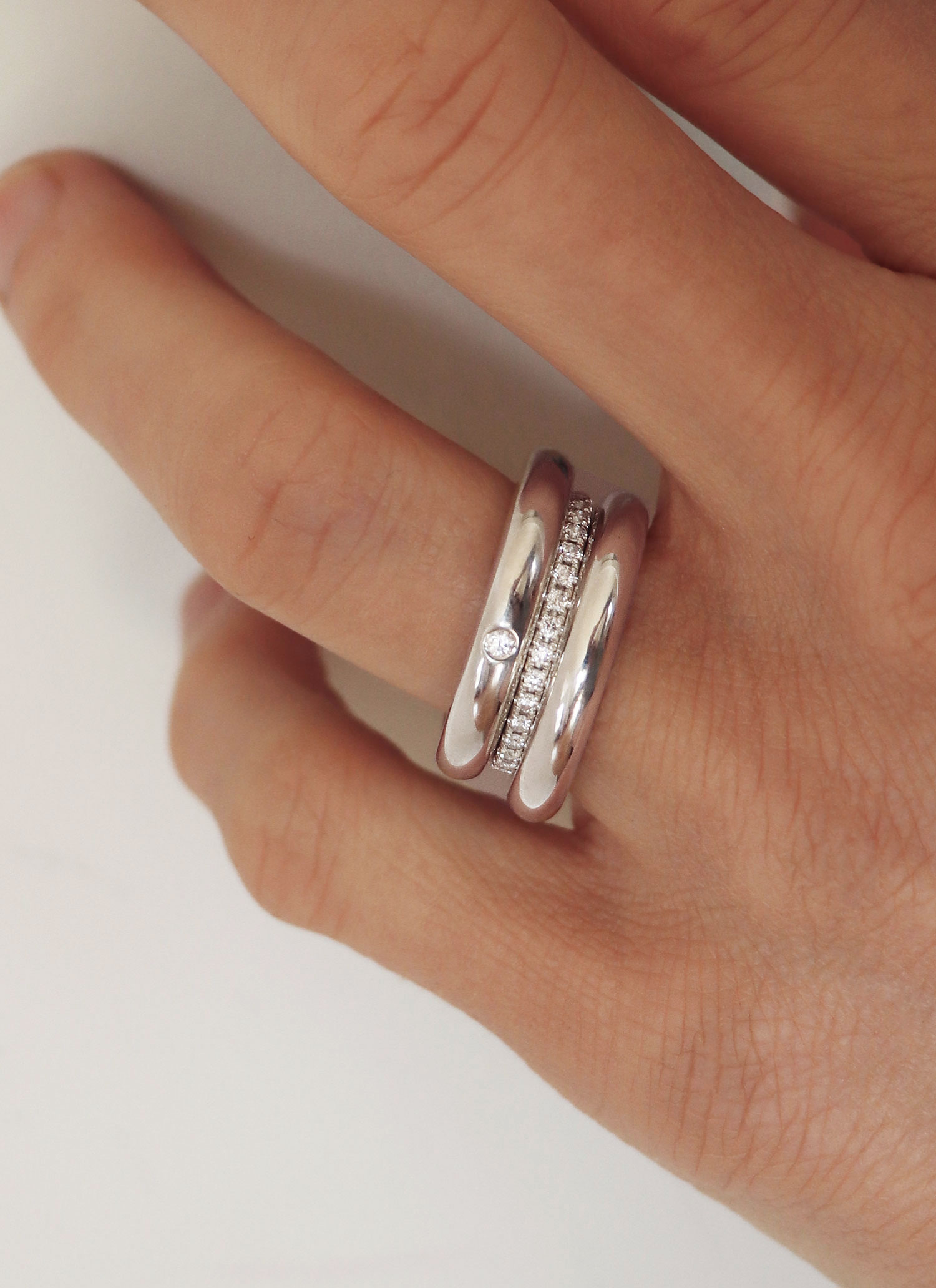Mila Combo 4 mm ring – så kombinerar du den